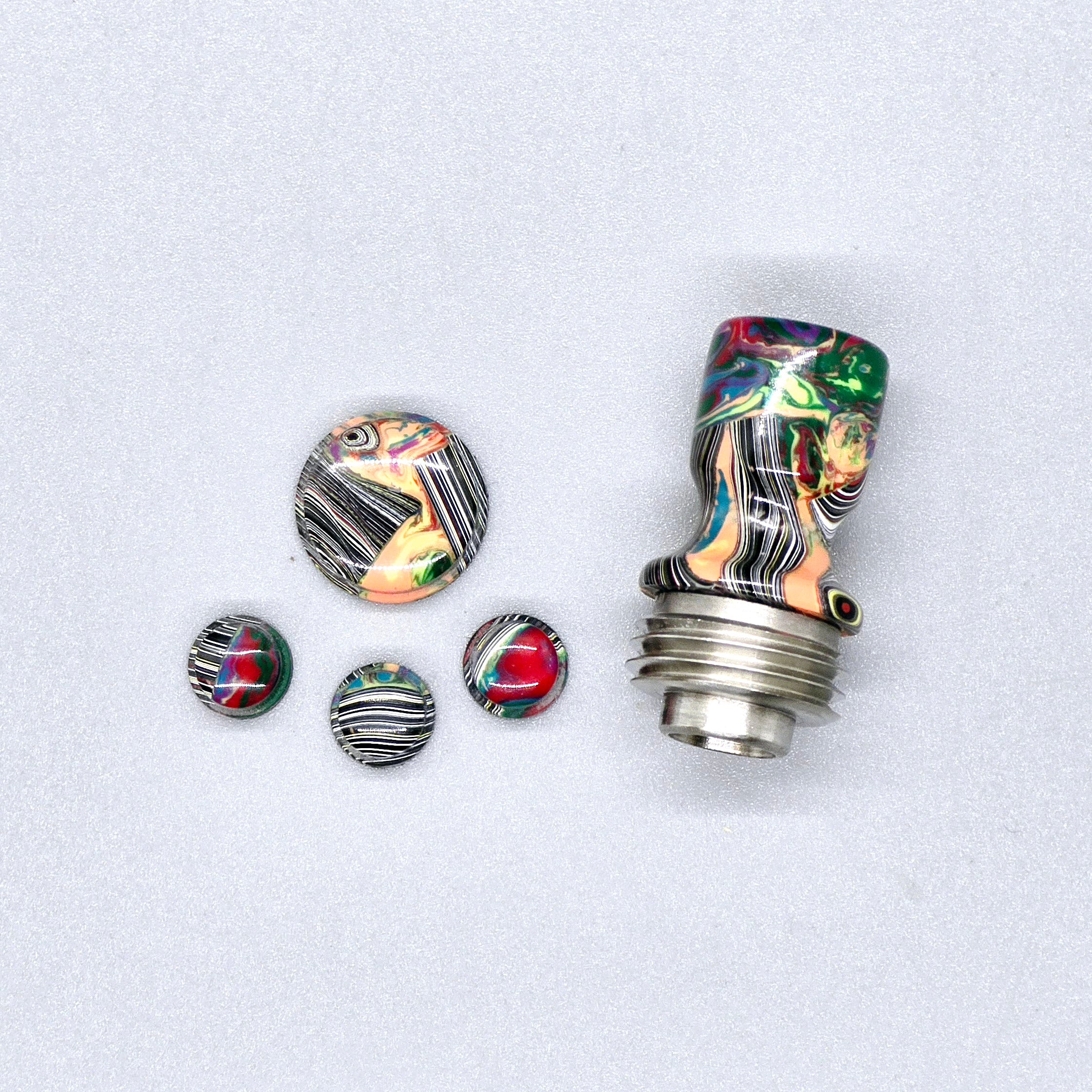 BMM Shifter Tip and Button Set - Fordite – Everything BT Customs