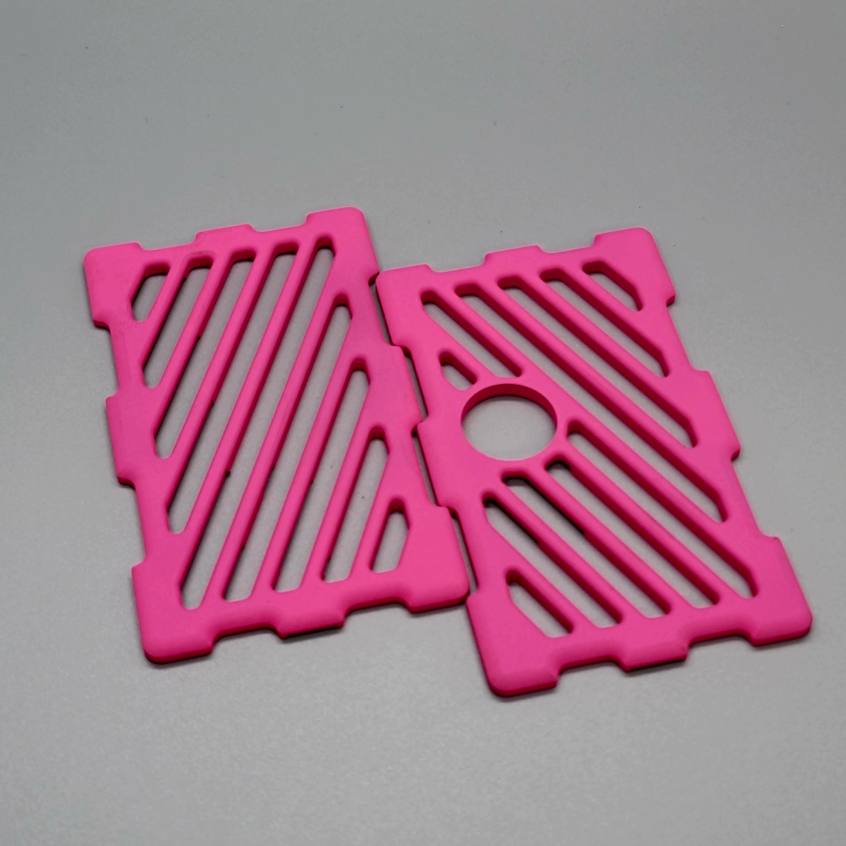 SLANTZ Cerakote Aluminum Panels for Billet Box - Round - UV Pink ...